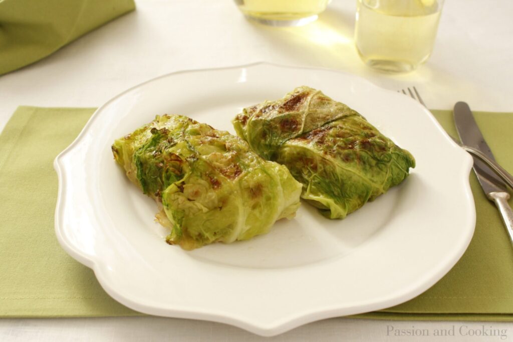 Involtini di Verza (Cabbage Rolls) - Passion and cooking