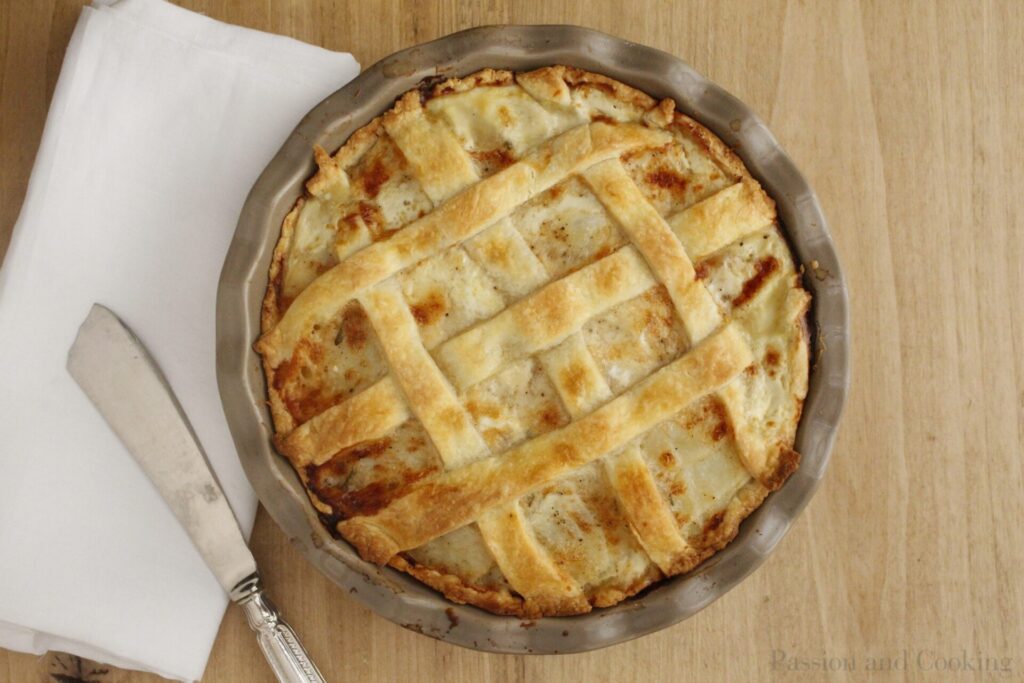 Parmesan Potato Pie