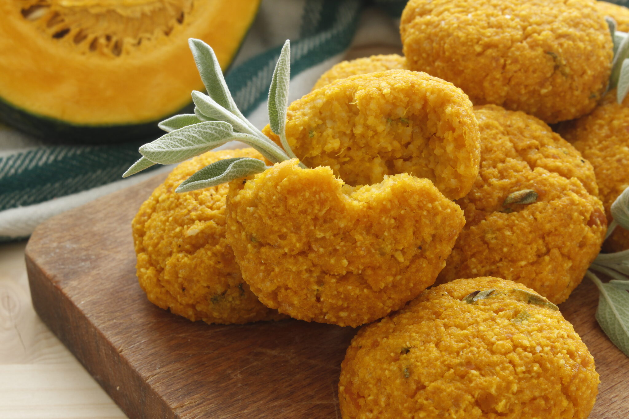 Polpettine di zucca (Pumpkin Nuggets) - Passion and cooking