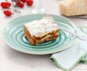 Lasagne Verdi al Ragù (Green Lasagna with Bolognese Sauce) - Passion ...